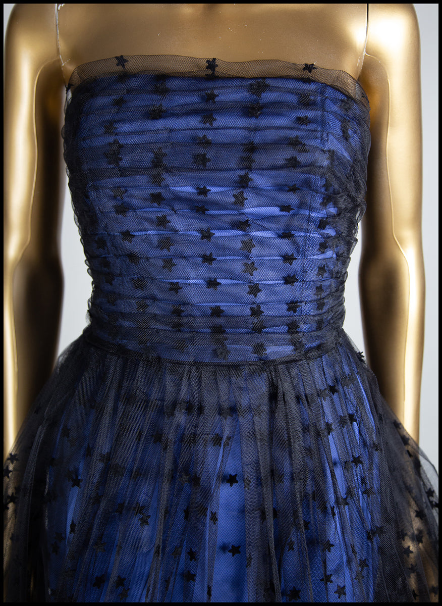 Black Magic - Star Tulle Cocktail Dress – ALEXANDRAKING