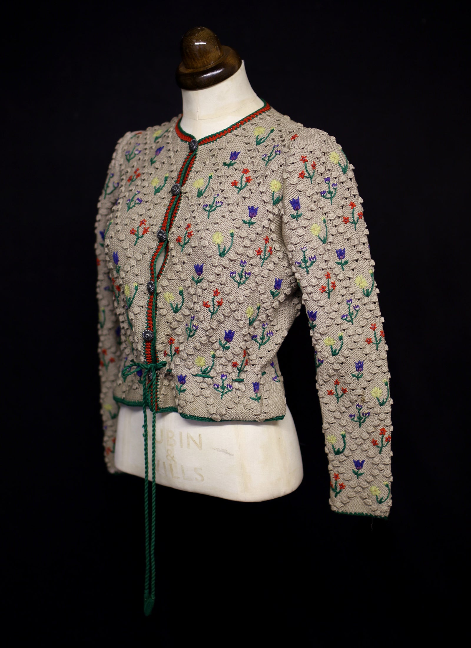 Vintage 1930s Hand Knitted Cardigan – ALEXANDRA-KING