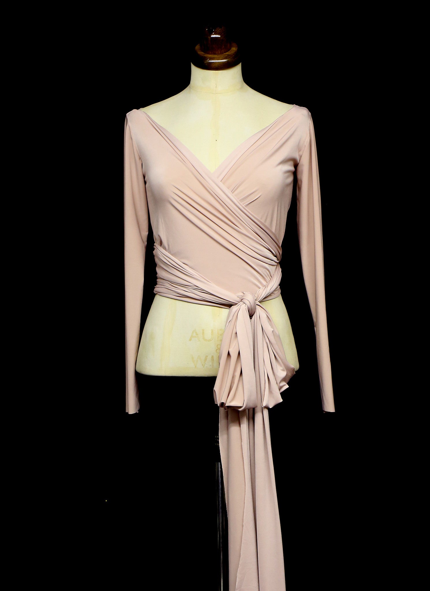 Babette - Bespoke Jersey Ballet Wrap Top – ALEXANDRAKING