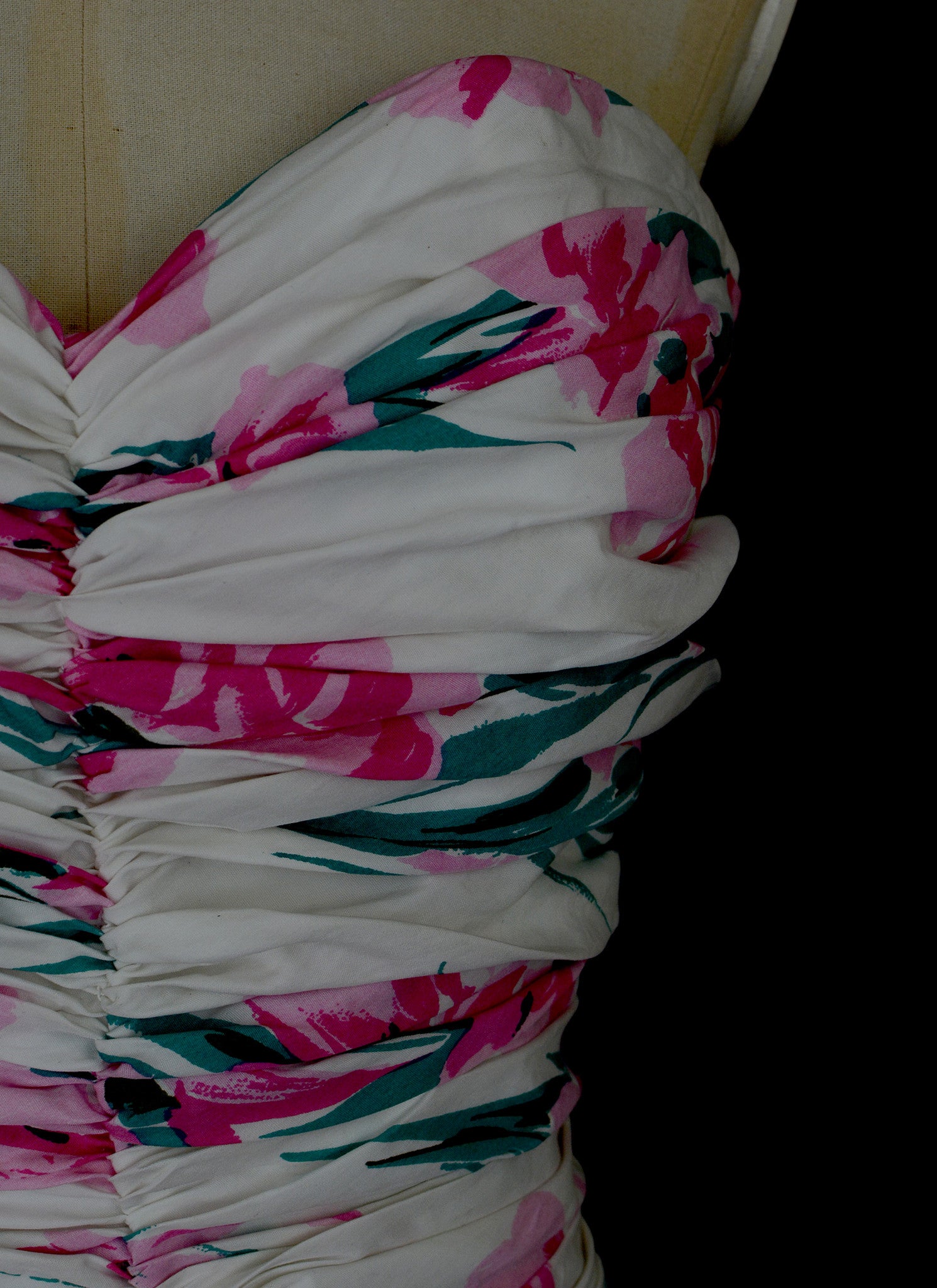RESERVED Vintage 1950s Pink Floral Horrockses Cotton Gown – ALEXANDRAKING