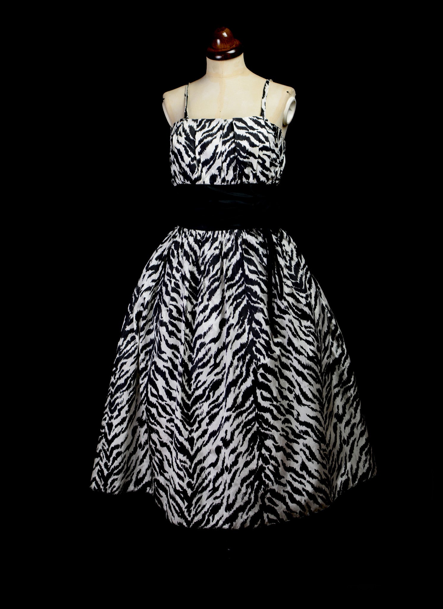 Vintage 1980s Tiger Print Cocktail Dress – ALEXANDRAKING