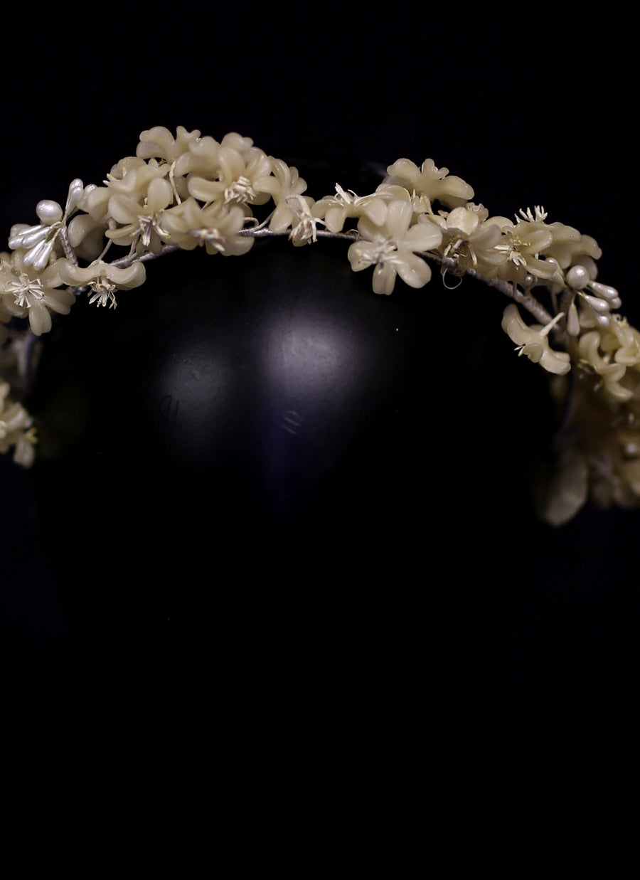 Vintage 1930s Wax Flower Crown – ALEXANDRAKING